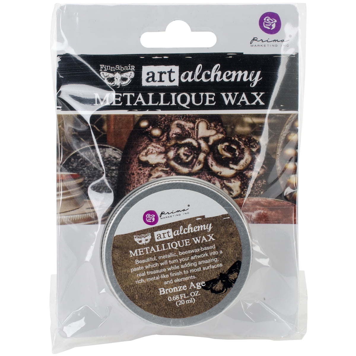 Prima Marketing Inc Art Alchemy-Metallique Wax-Bronze Age .68Oz 20Ml ...
