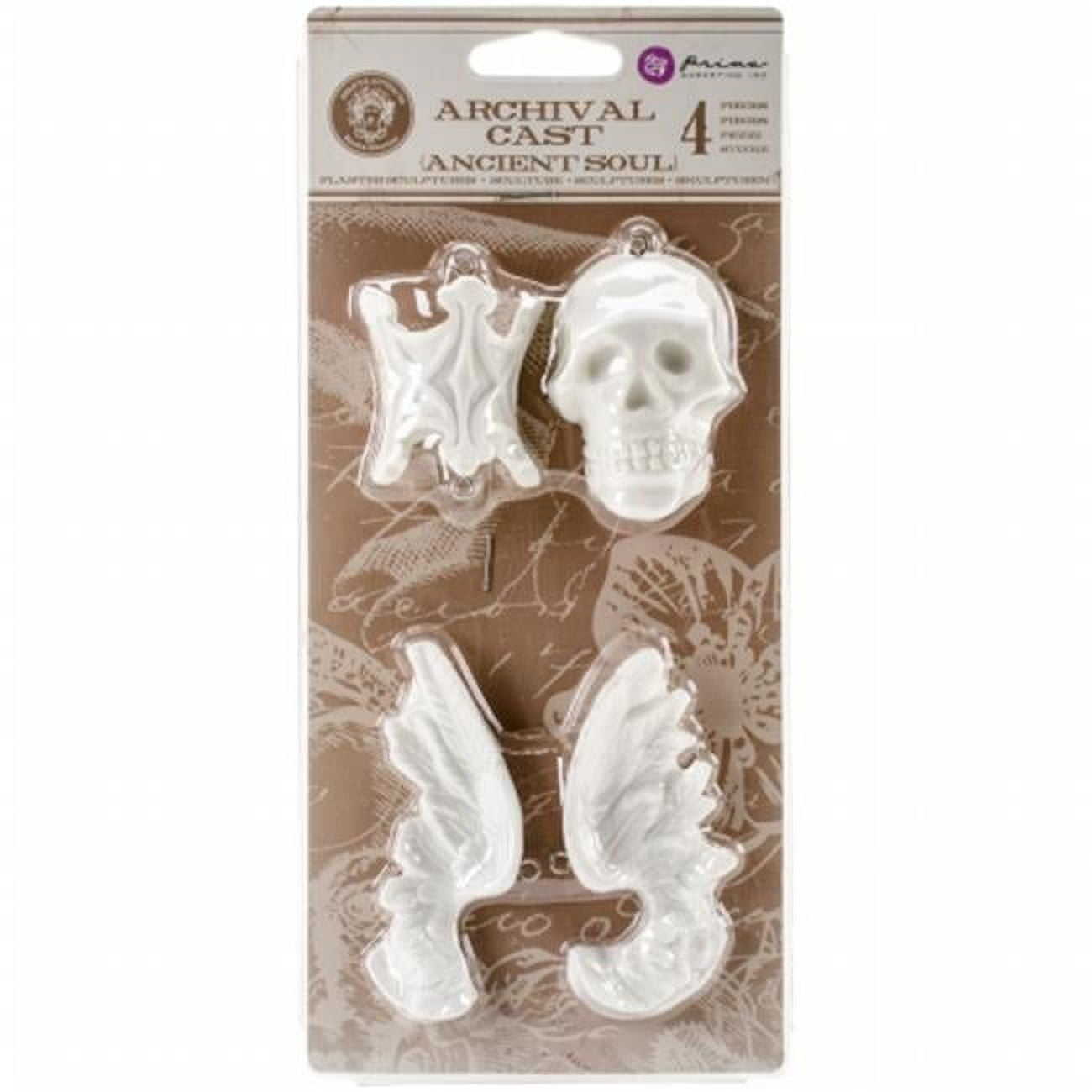 Prima Marketing Relics & Artifacts Archival Cast-Ancient Soul, 4/Pkg ...