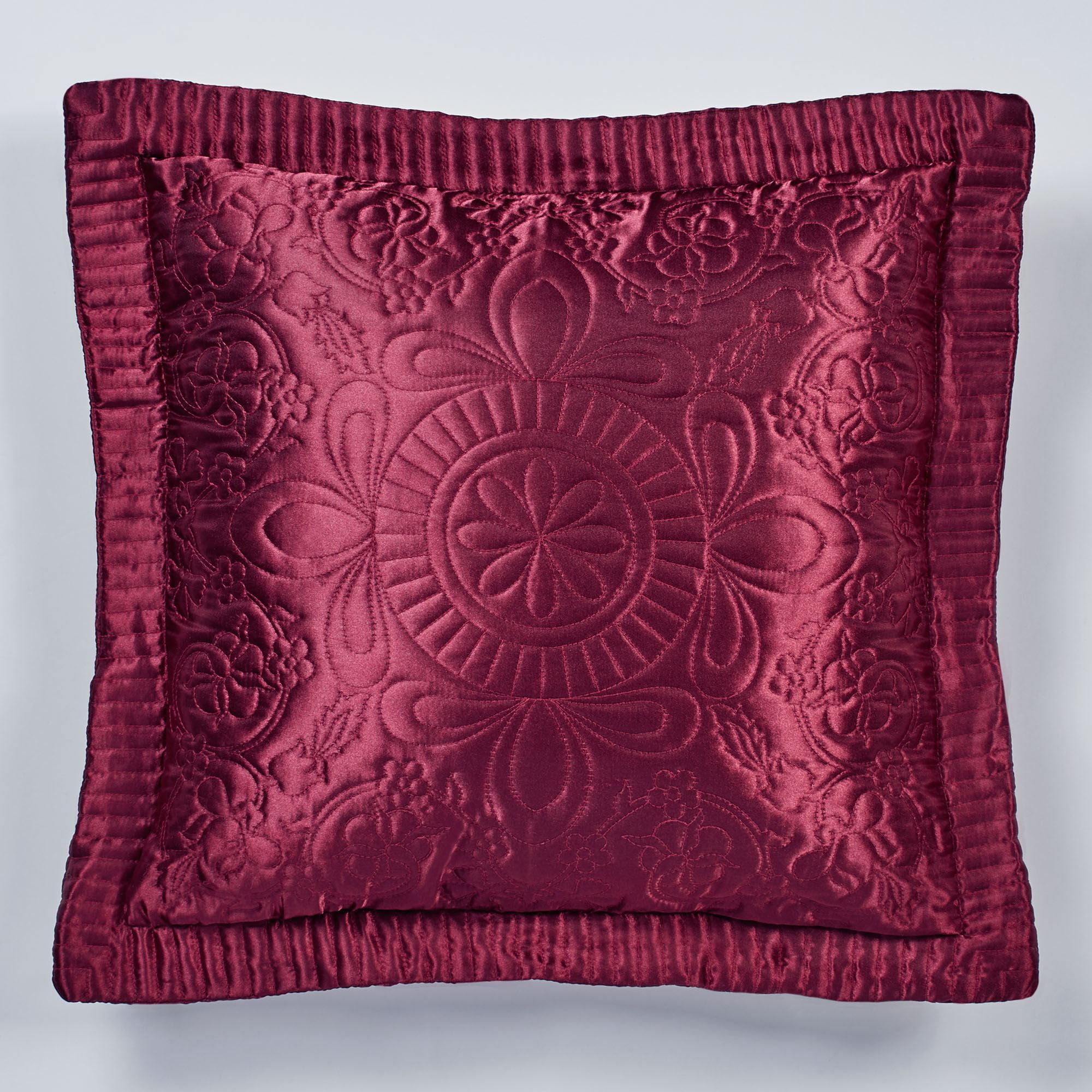 Prima Quilted Bedding and Accent Pillows Available in 5 Gemtone Colors ...