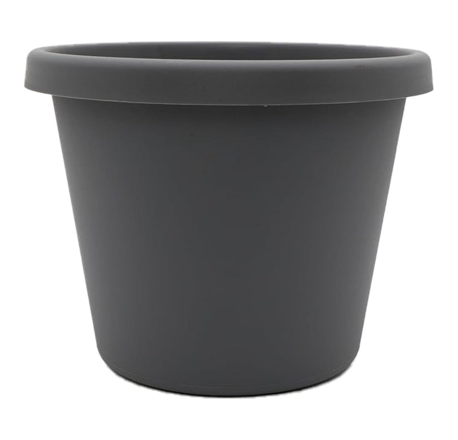 Prima Round Plastic Plant Pot w/Rolled Rim - Lightweight & UV Resistant ...