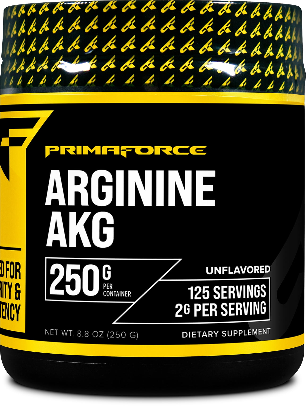 PrimaForce AAKG Arginine Powder, 250 Grams - Premium Workout Supplement ...