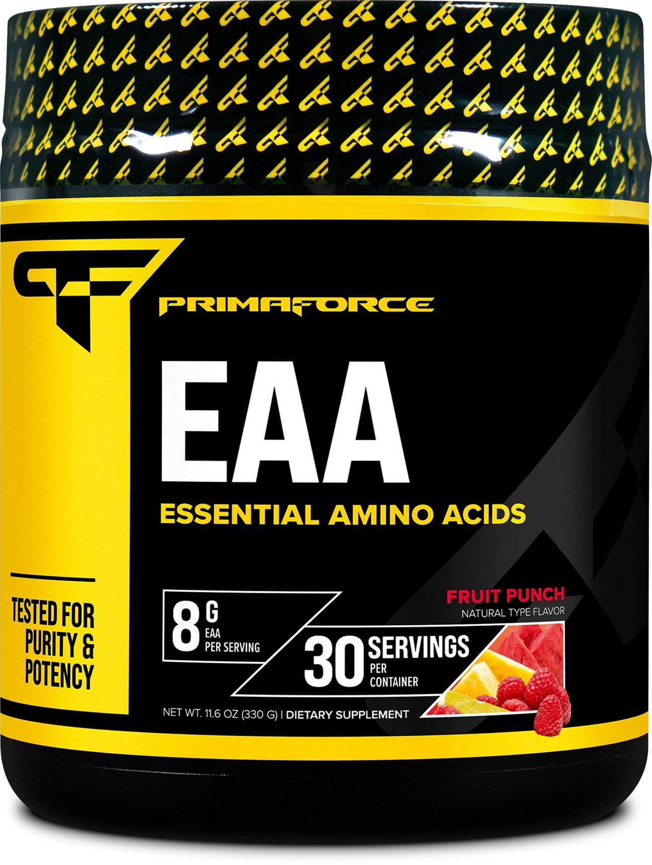 PrimaForce Pre-Workout EAA Powder Supplement, Fruit Punch Flavor, 30 ...