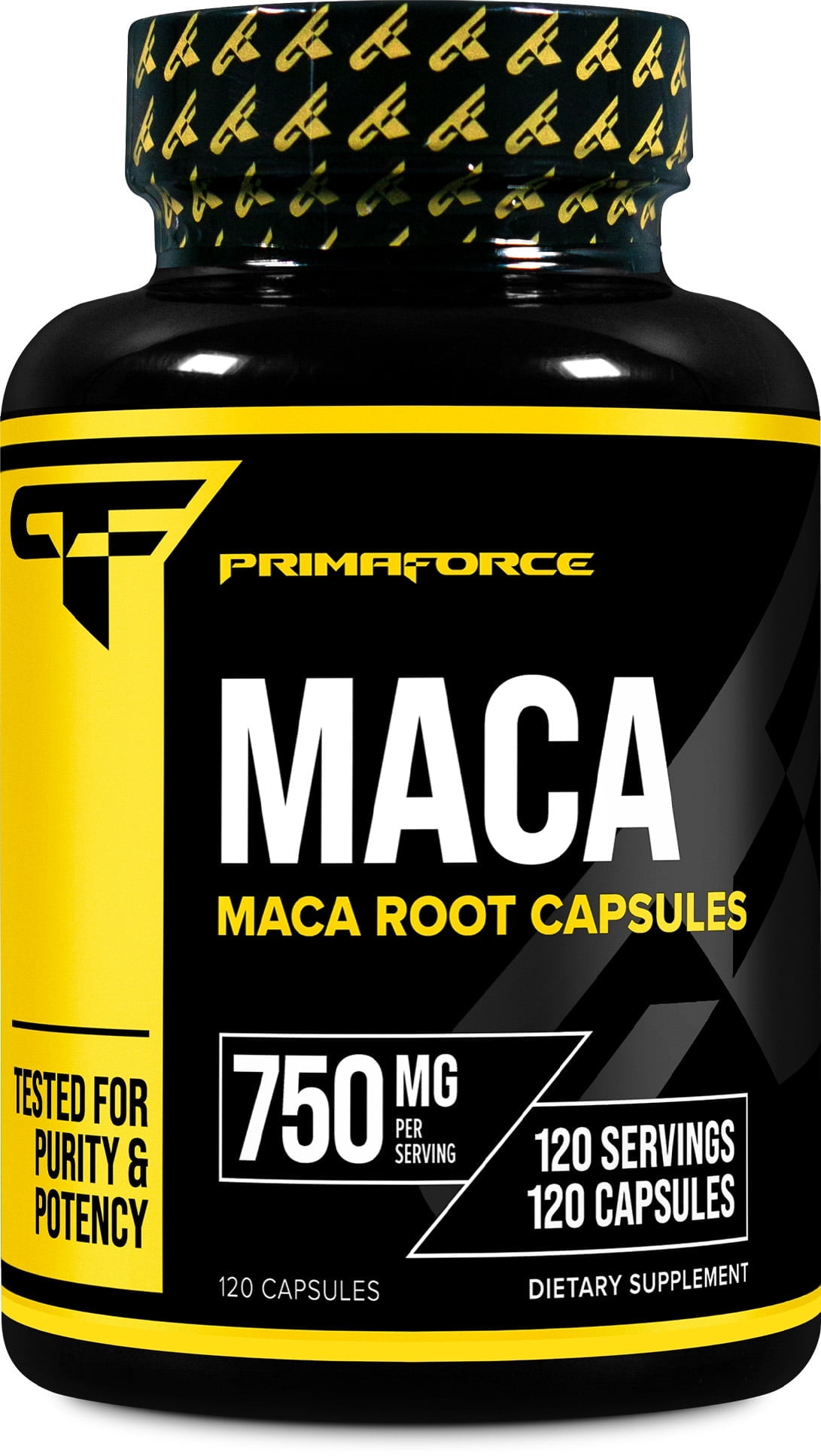 PrimaForce Organic Maca Root Capsules (750mg) 120 Servings - Non-GMO ...