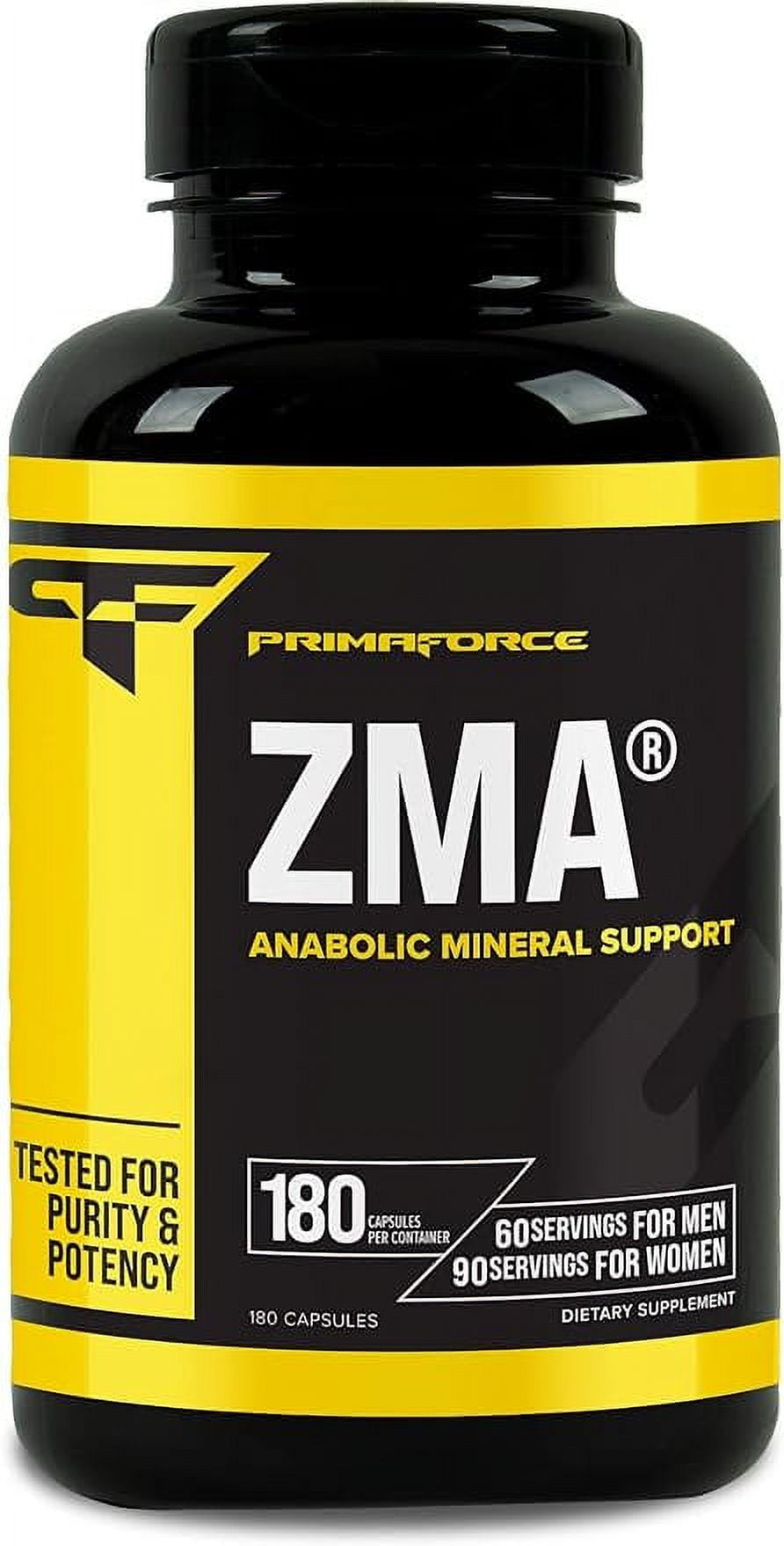 PrimaForce ZMA Dietary Supplement, 180 Capsules - Walmart.com