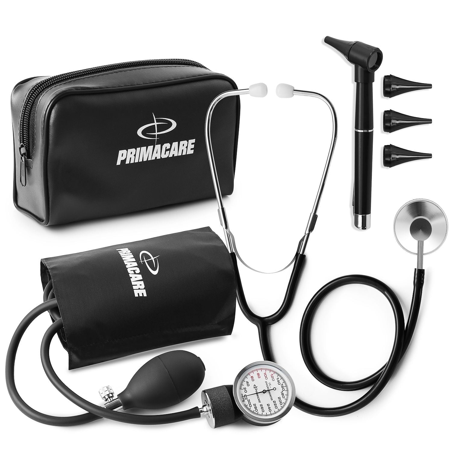 PrimaCare Nurse Starter Kit, Adult Blood Pressure Monitor, Stethoscope ...