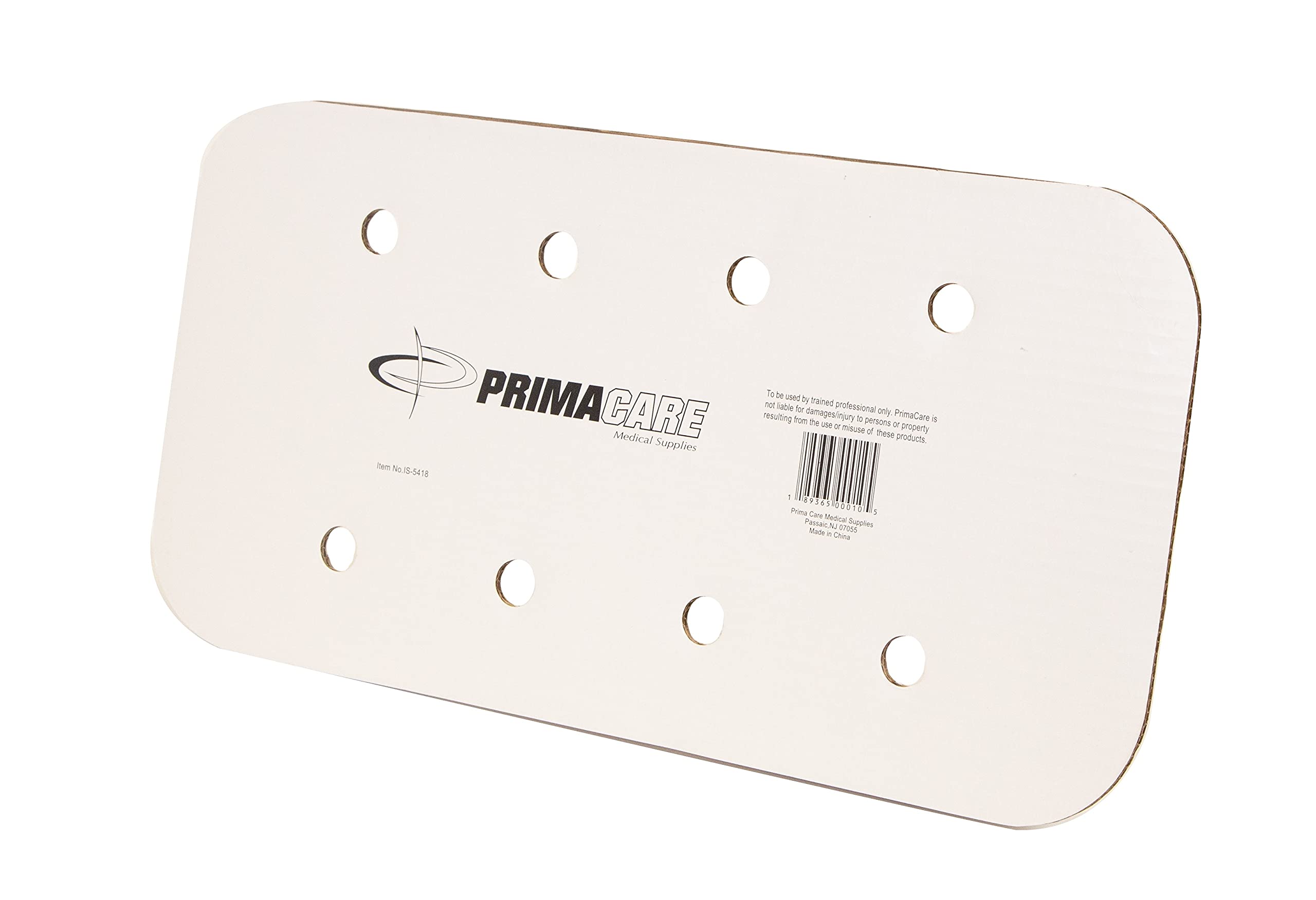 Primacare IS-5412 Padded Cardboard Splint Wrist Brace or Leg Support ...