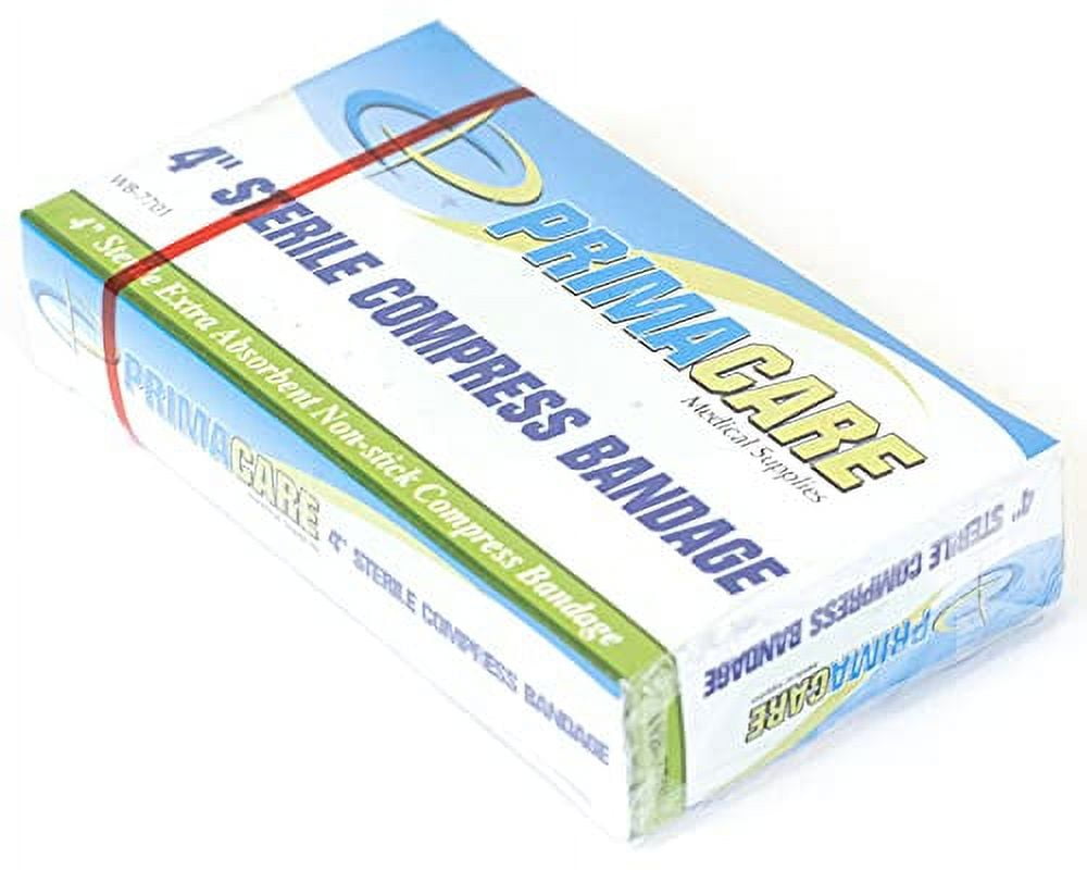 Primacare WB-7701 First Aid Sterile Compress Bandage for Wound Dressing ...