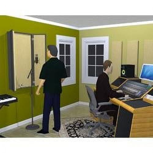 Primacoustic FlexiBooth Instant Voiceover Booth Black/Gray - Walmart.com