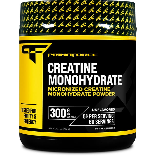 Primaforce Creatine Monohydrate Powder 300 Grams (Unflavored ...