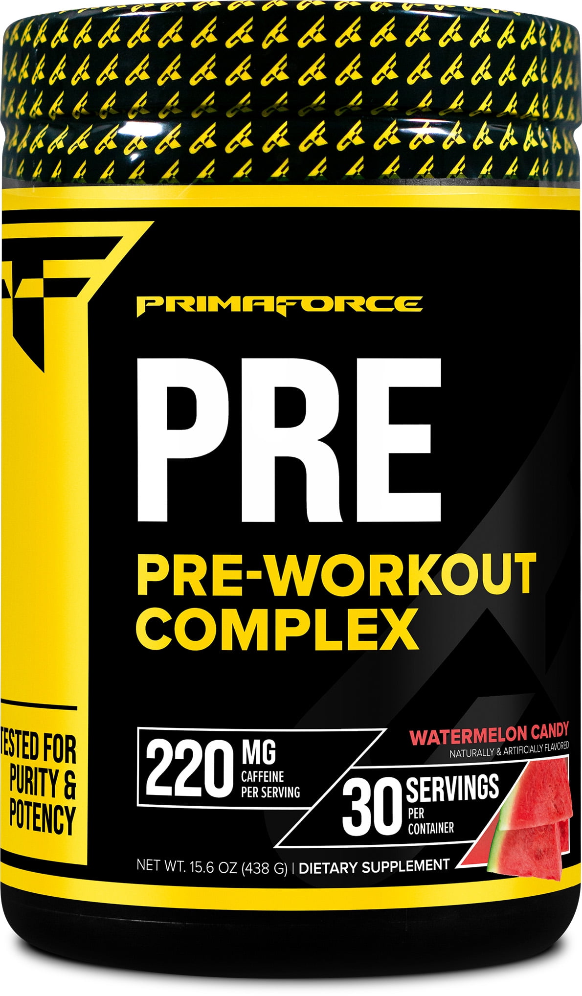 Primaforce Pre Workout Complex Powder (30 Servings) Watermelon Candy ...