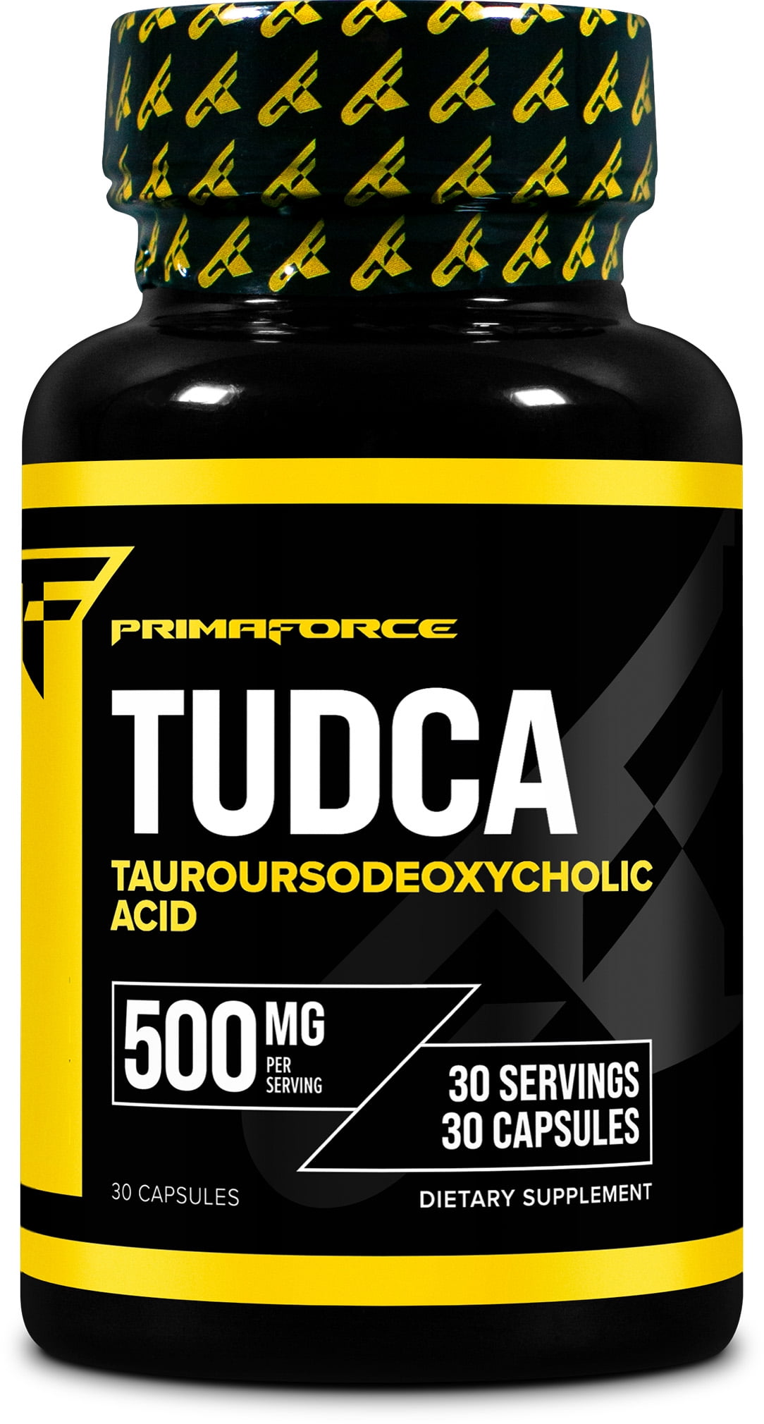 PrimaForce Tudca Capsules, 500mg Tauroursodeoxycholic Acid, Bile Salts ...