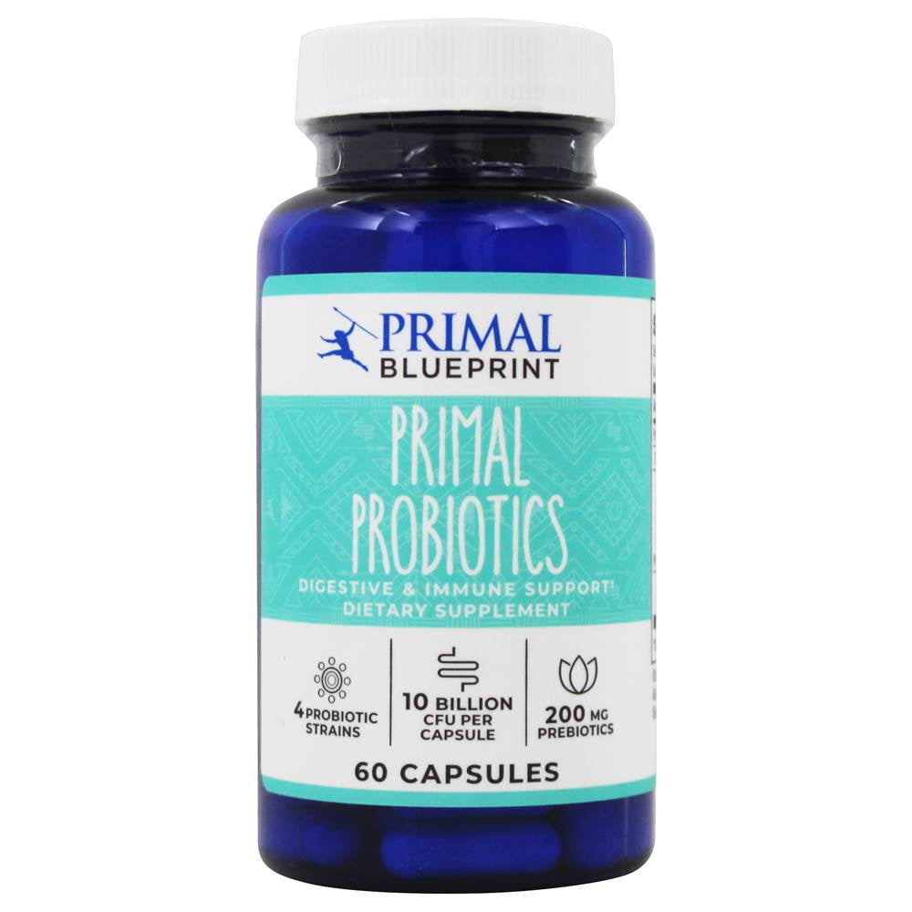 Primal Blueprint - Primal Probiotics Digestive & Immune Support 10 ...