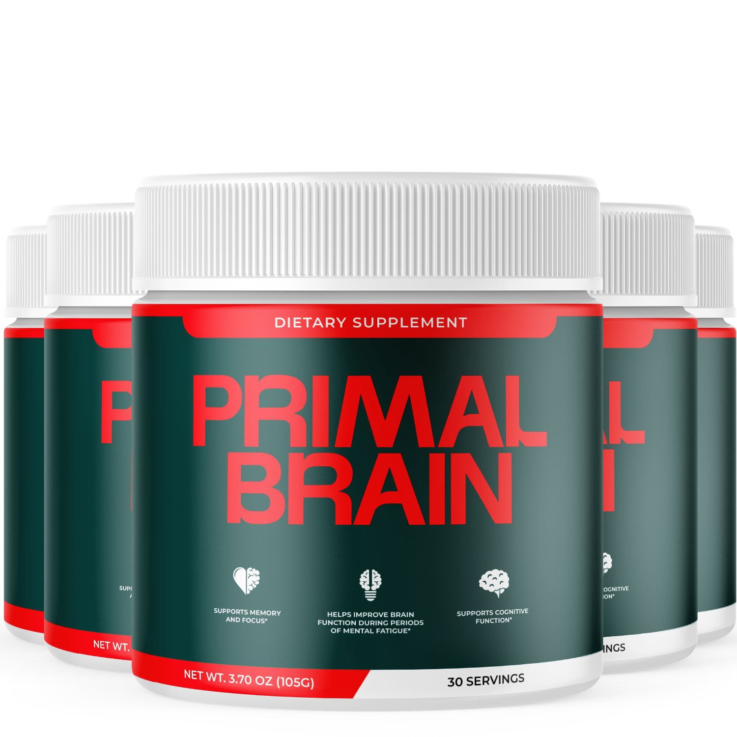 Primal Brain Advanced Formula Powder Supporting Energy and Healthy ...