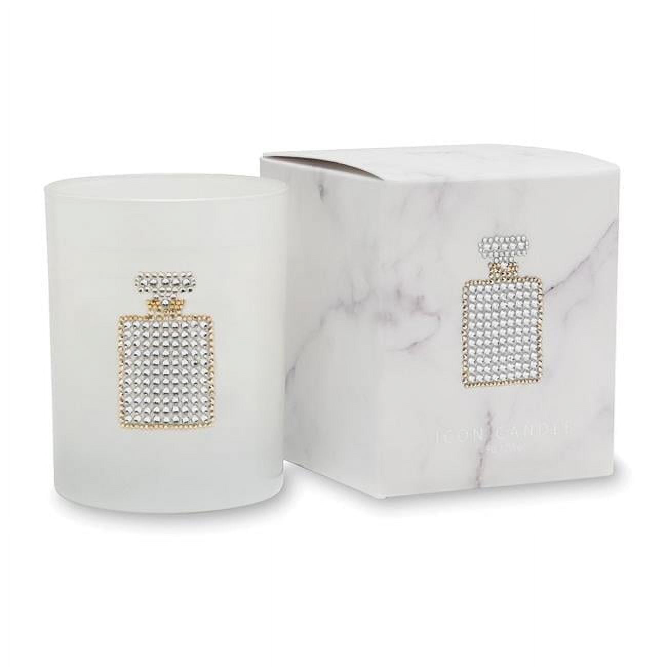 Primal Elements CIGPB Perfume Bottle 9.5 oz. Icon Candle in White ...