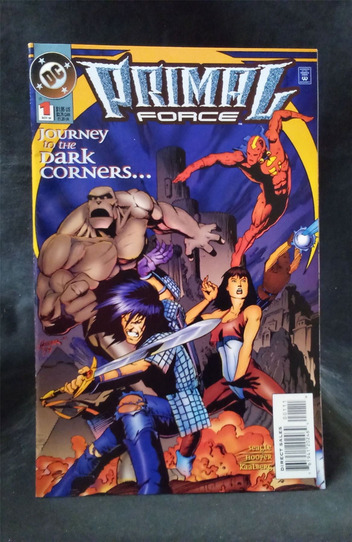 Pre-Owned Primal Force #1 1994 DC Comics Comic Book - Walmart.com