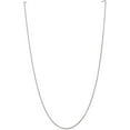 Primal Gold 10 Karat White Gold 1.3mm Heavy Baby Rope Chain - Walmart.com