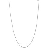 Primal Gold 10 Karat White Gold 1.3mm Heavy Baby Rope Chain - Walmart.com