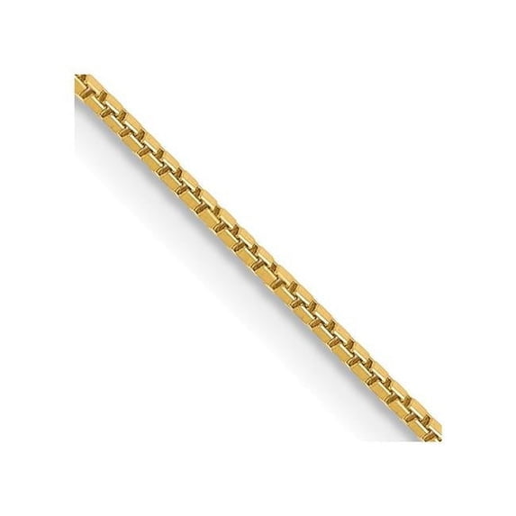 Primal Gold 14 Karat Yellow Gold .90mm Box Chain - Walmart.com