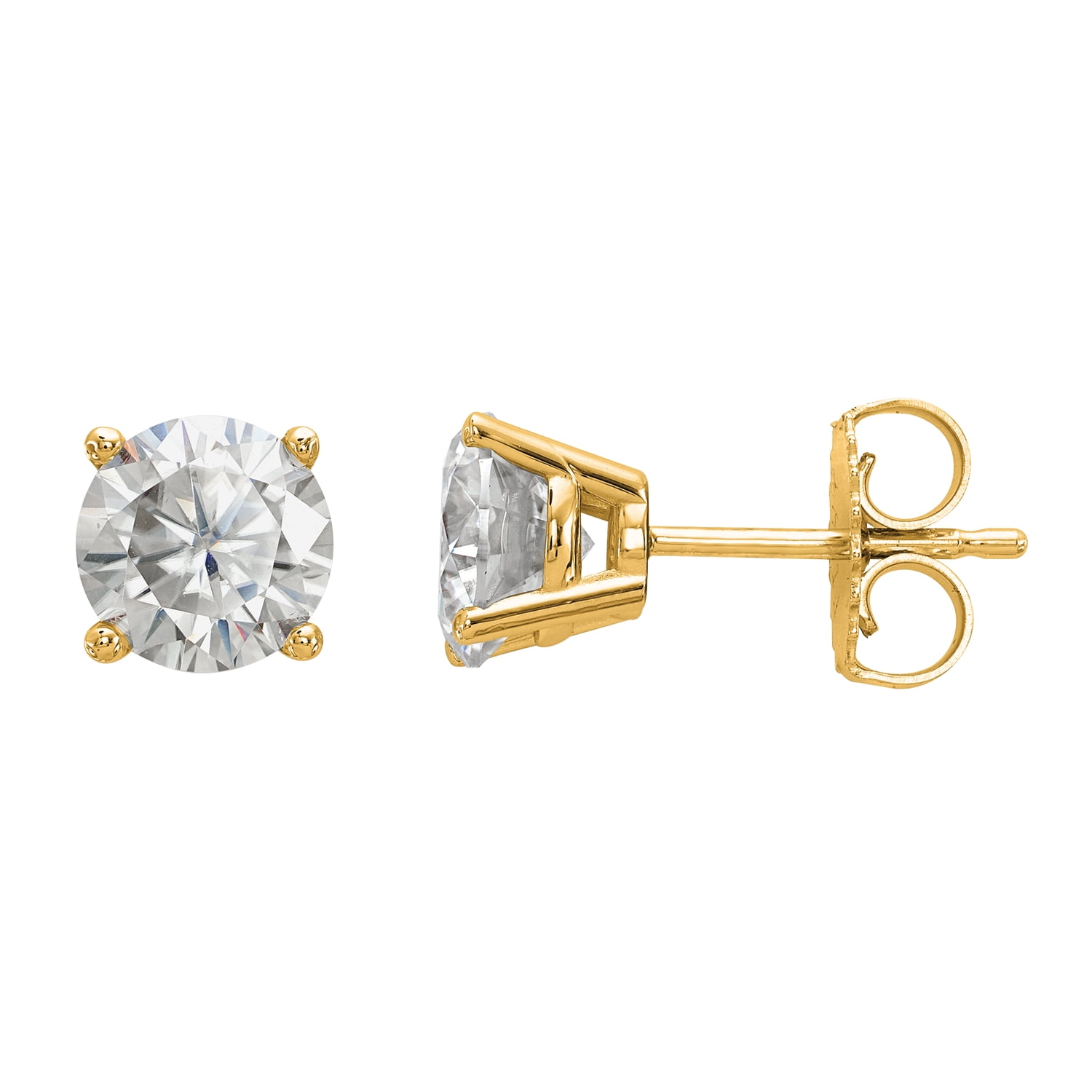 Primal Gold 14K Yellow Gold Lab Grown Diamond 3/4ctw Certified VS/SI, D ...