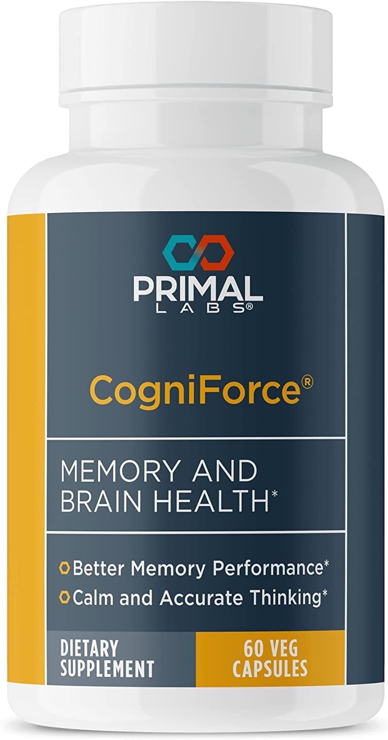 Primal Health CogniForce - Neuro Super Mind Mental Reduce - Memory & Brain Health Supplement ...