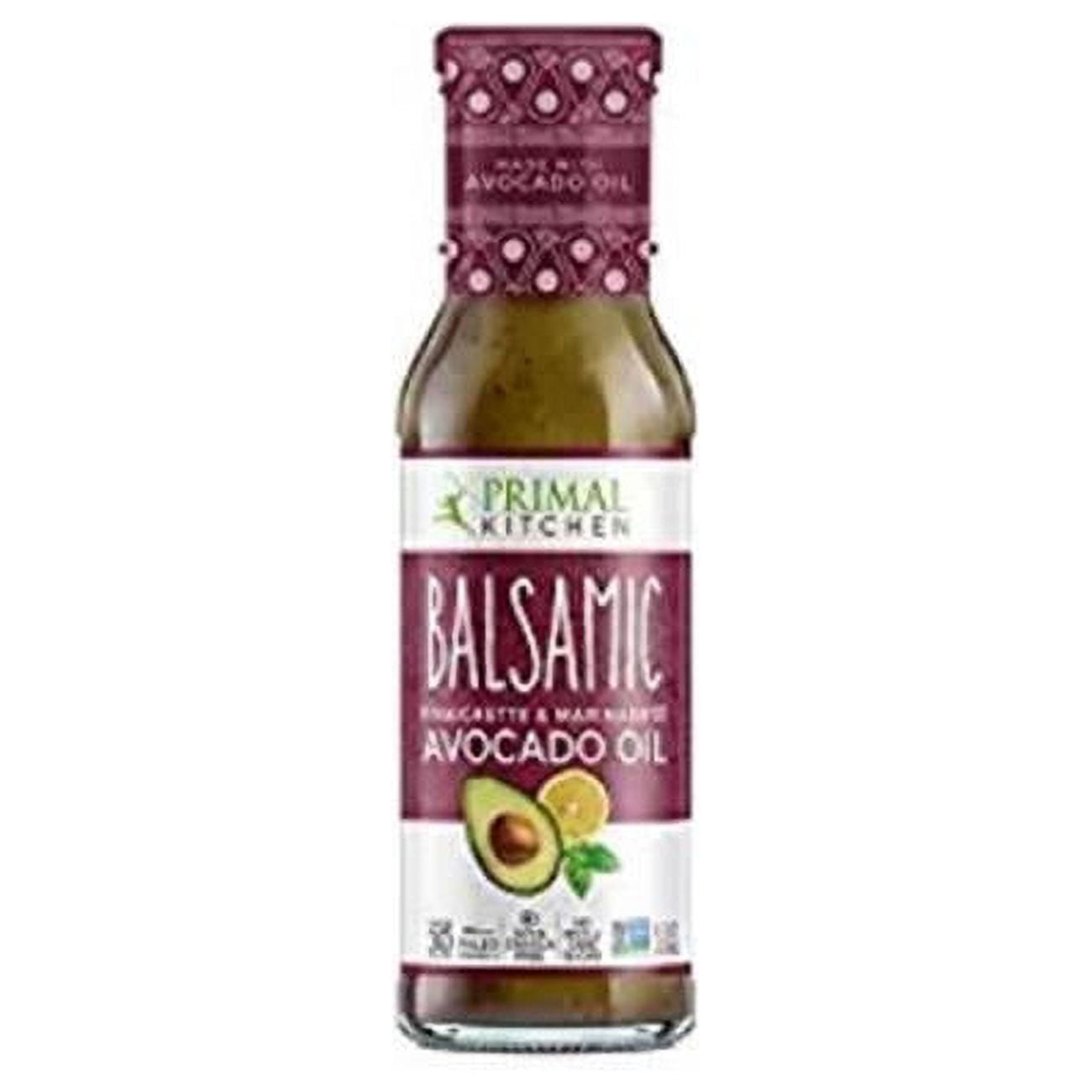 Primal Kitchen 8 oz Dressing Balsamic Vinaigrette Avocado Oil - Pack of ...