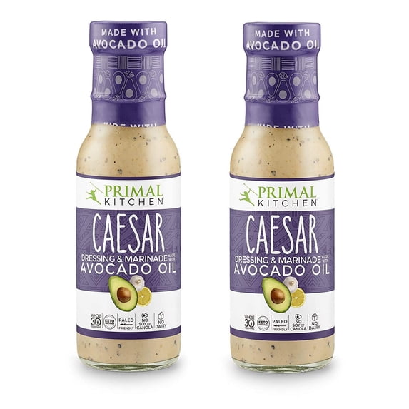 Primal Kitchen Avocado Oil Caesar Dressing, 12 Ounce (Pack of 2 ...