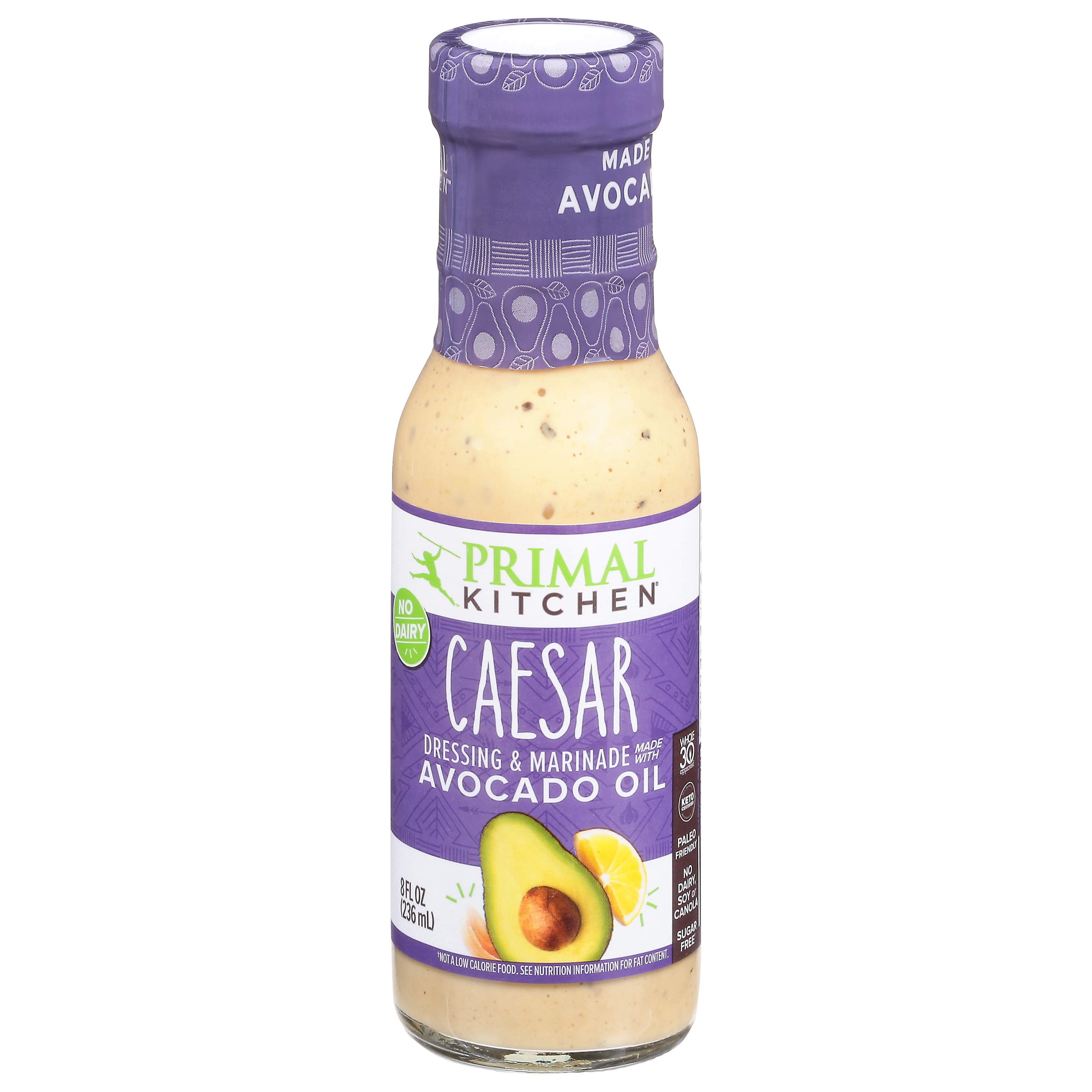 Primal Kitchen Caesar Dressing & Marinade 8 fl oz - Walmart.com