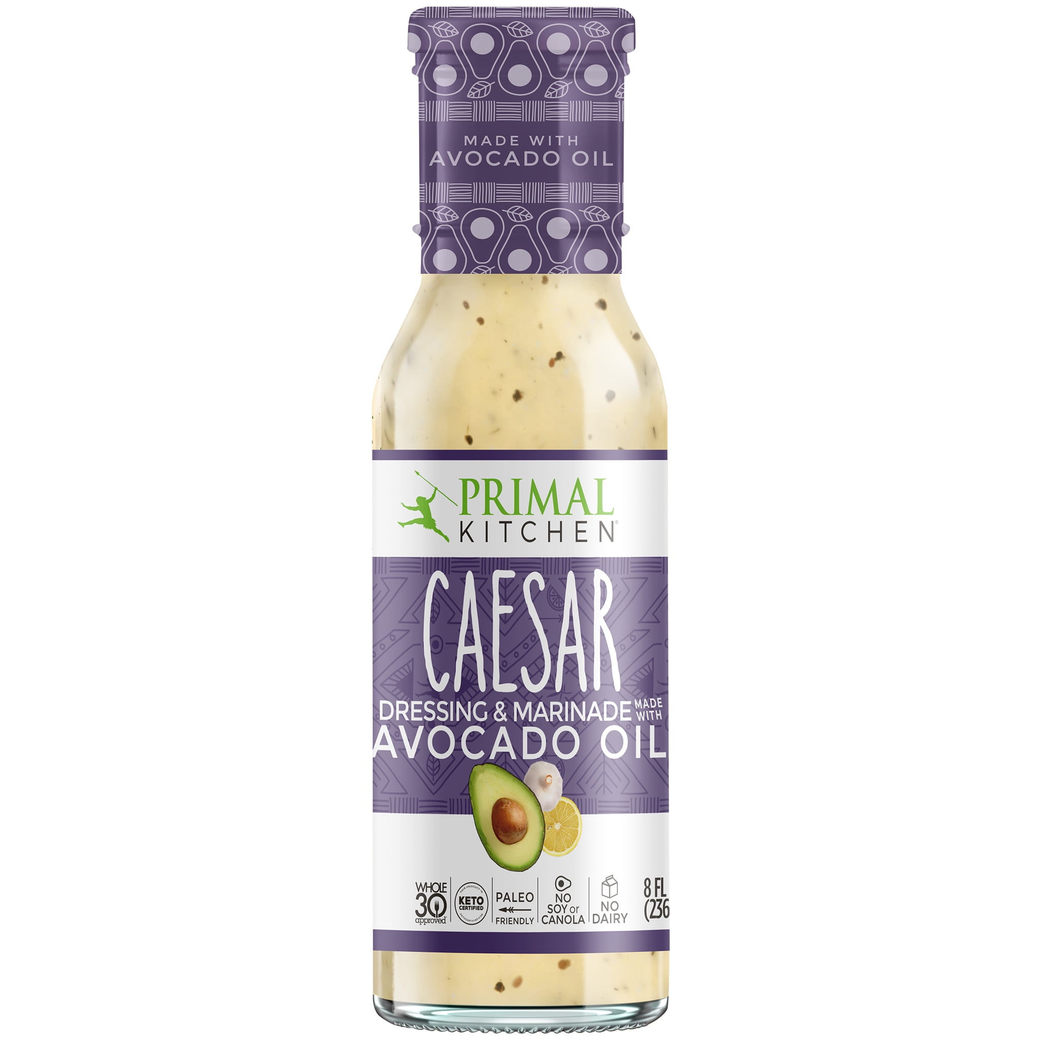 Primal Kitchen Caesar Dressing & Marinade 8 fl oz - Walmart.com
