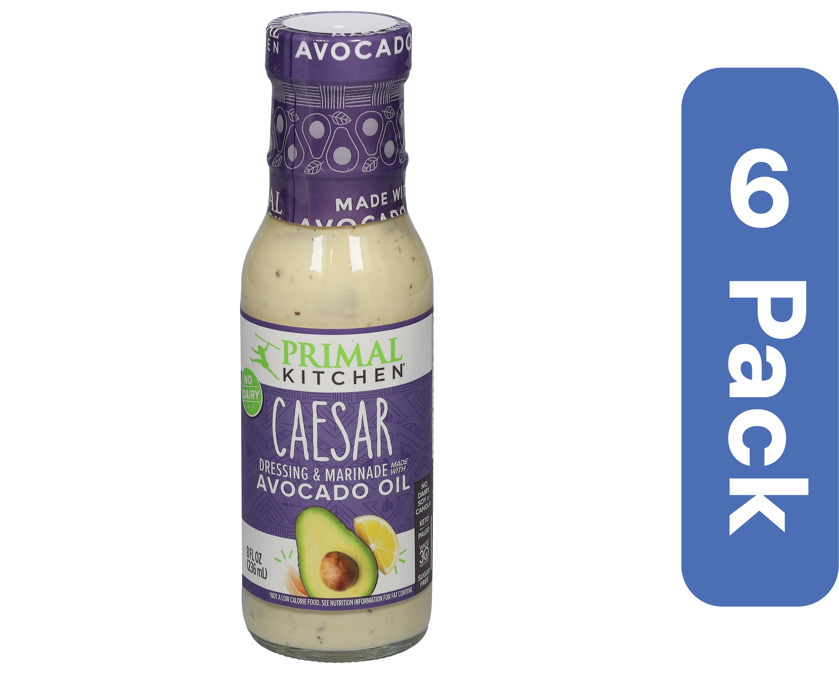 Primal Kitchen Caesar Dressing with Avocado Oil 8 oz (Pack Of 6 ...