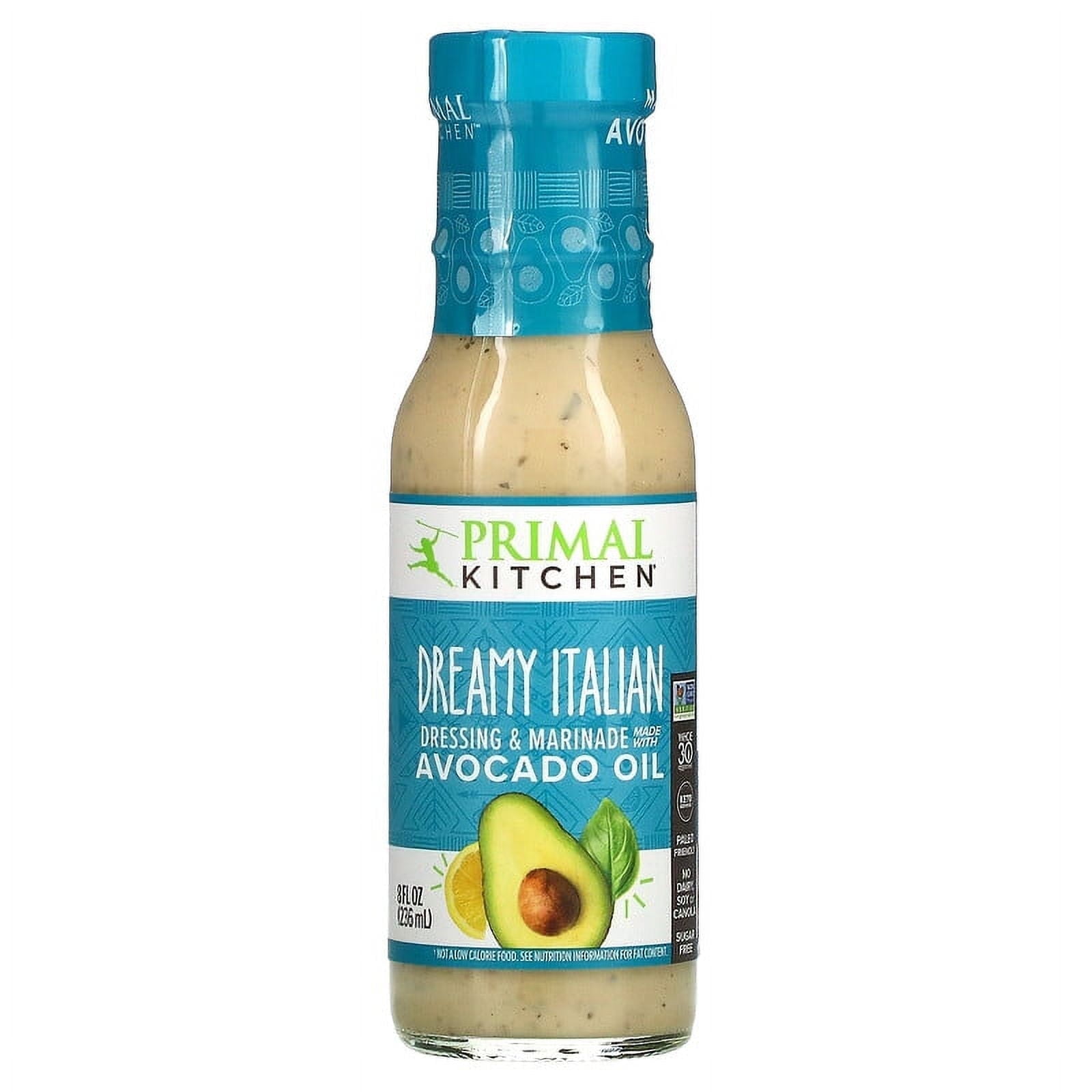 Primal Kitchen Dressing & Marinade Made with Avocado Oil Dreamy Italian ...