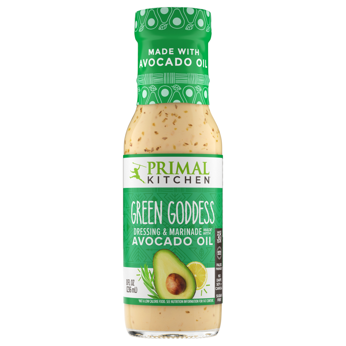 Primal Kitchen Cilantro Lime Dressing & Marinade 8 fl oz - Walmart.com