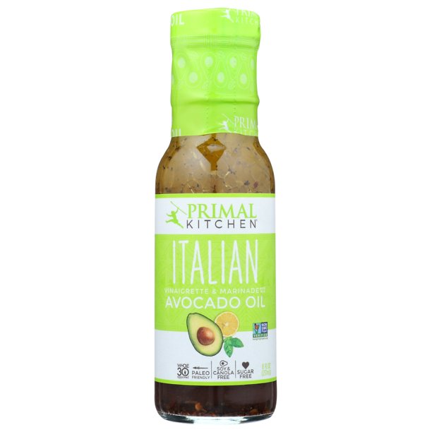 Primal Kitchen Italian Vinaigrette & Marinade 8 fl oz - Walmart.com