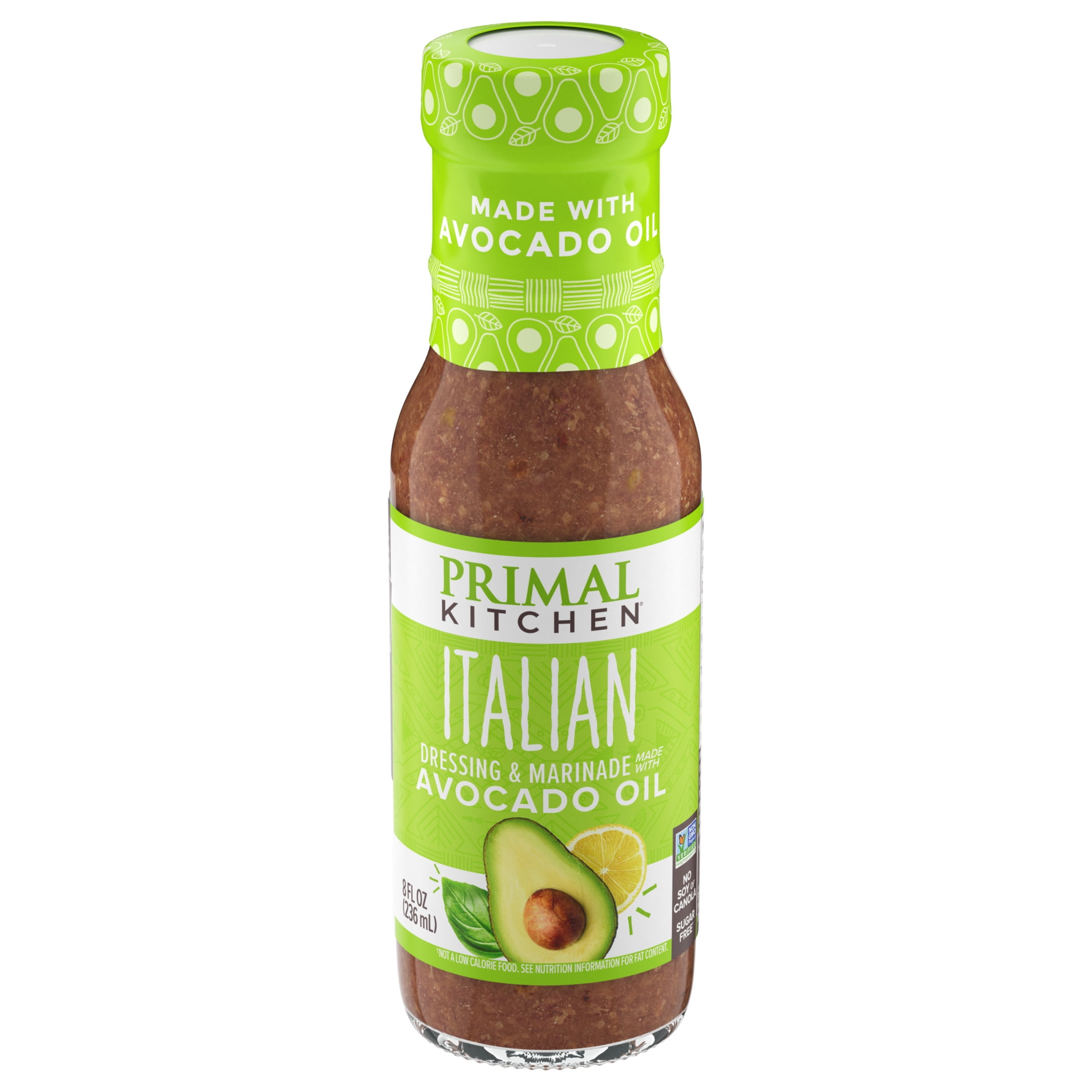 Primal Kitchen Italian Salad Dressing & Marinade with Avocado Oil, 8 fl ...