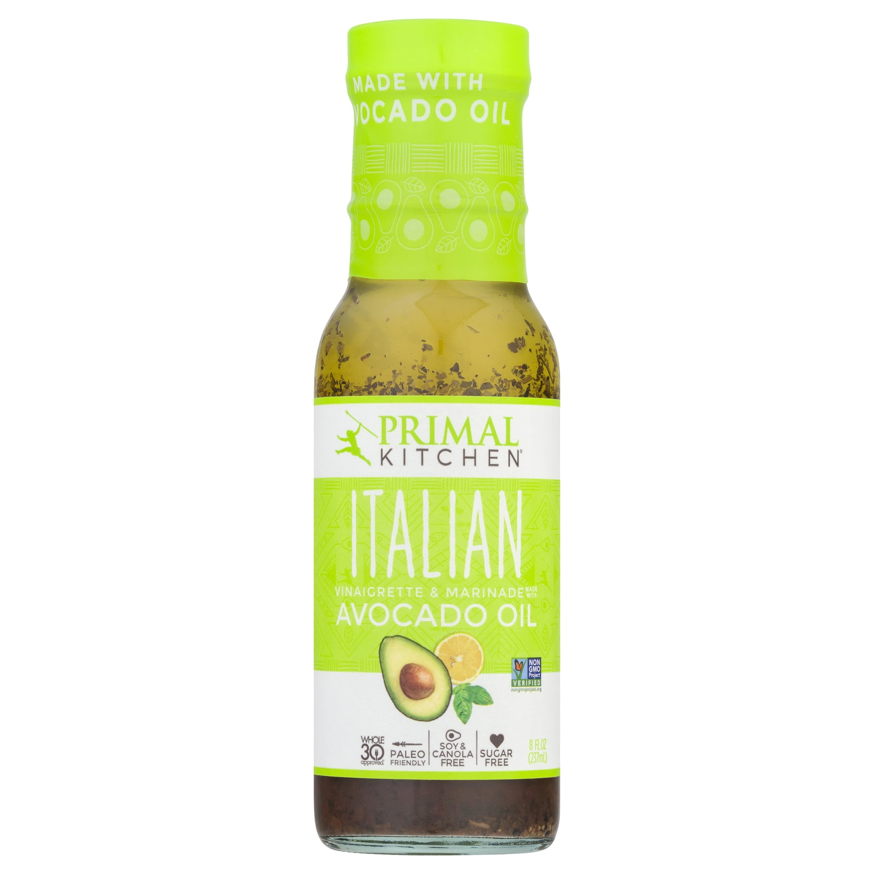 Primal Kitchen Italian Salad Dressing & Marinade with Avocado Oil, 8 fl ...