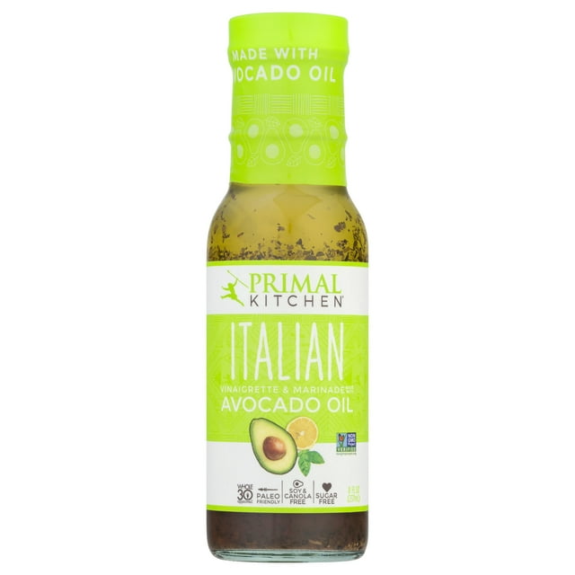 Primal Kitchen Italian Salad Dressing & Marinade with Avocado Oil, 8 fl ...