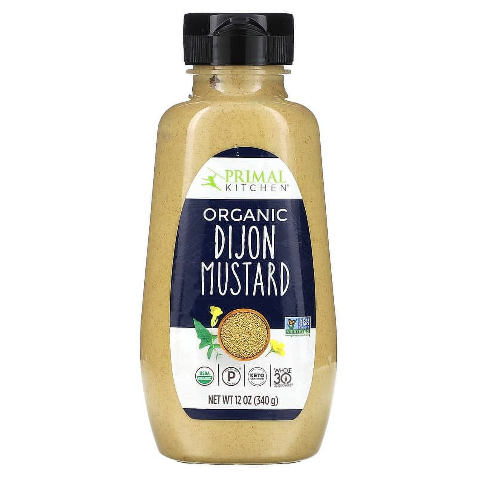 Primal Kitchen, Organic Dijon Mustard, 12 oz Pack of 2 - Walmart.com