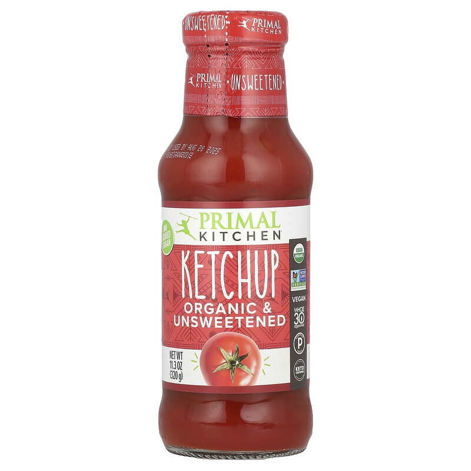 Primal Kitchen, Organic Ketchup, Unsweetened, 11.3 oz Pack of 3 ...