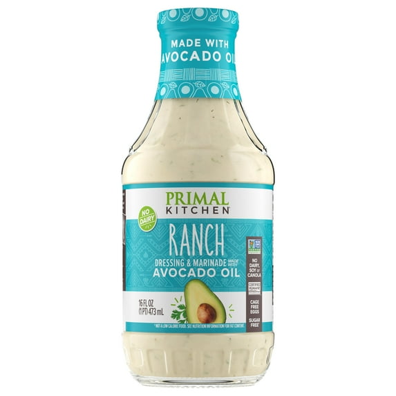 Primal Kitchen Ranch Dressing made with Avocado Oil - 16oz - Walmart.com