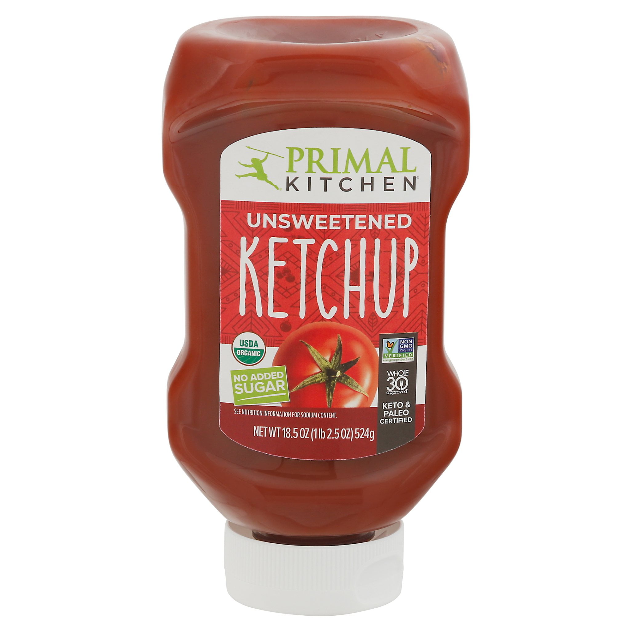Primal Kitchen Unsweetened Organic Ketchup - Walmart.com