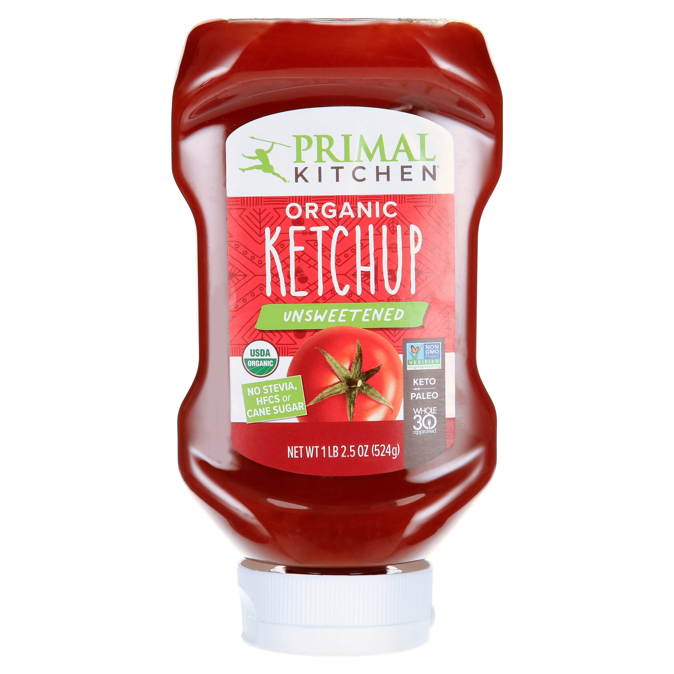 Primal Kitchen Organic Unsweetened Squeeze Ketchup, 18.5 oz - Walmart.com