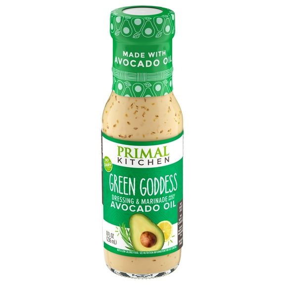 Primal Kitchen Cilantro Lime Dressing and Marinade 8 fl oz Gluten-Free ...