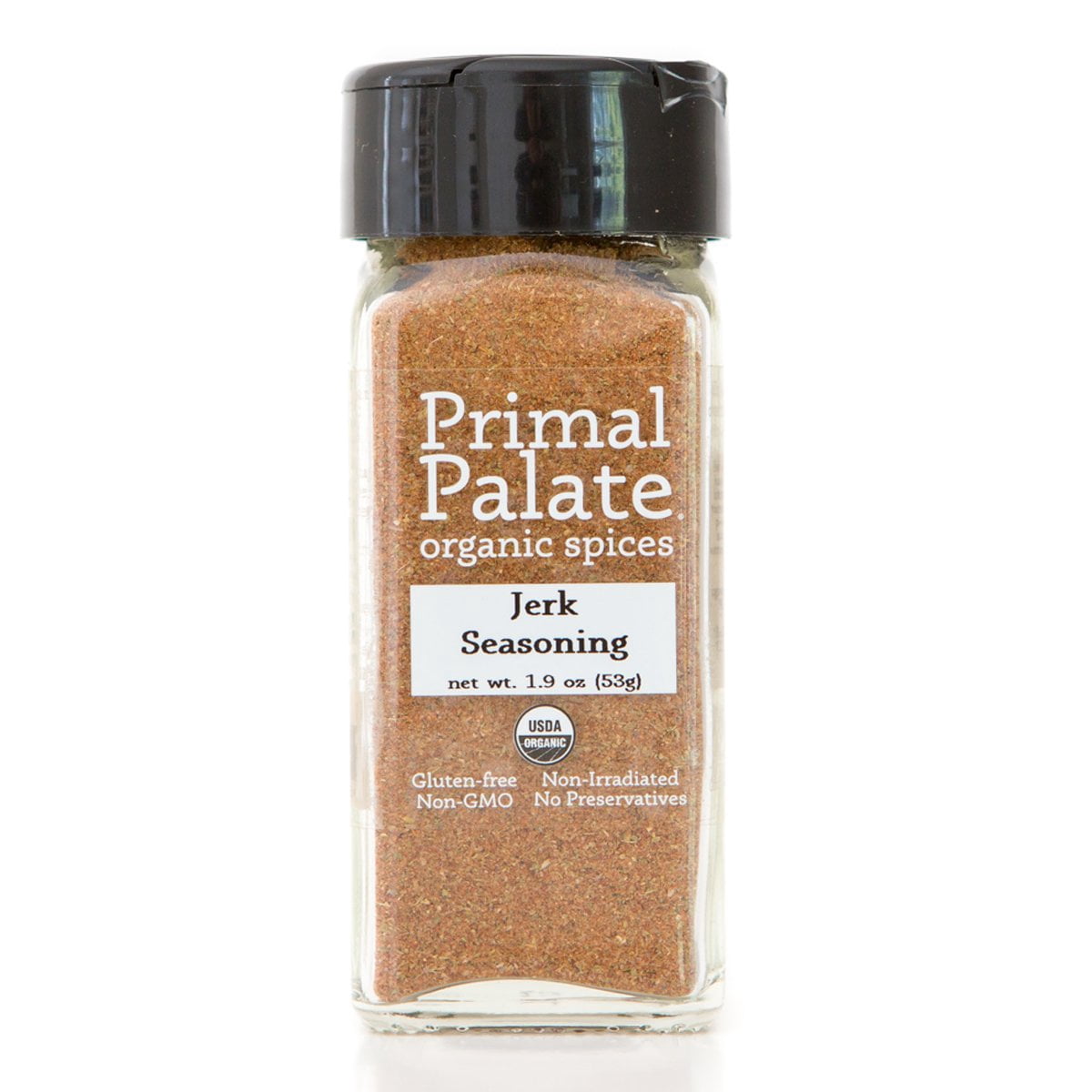 Primal Palate Organic Spices Jerk Seasoning, Certified Organic, 1.9 oz ...