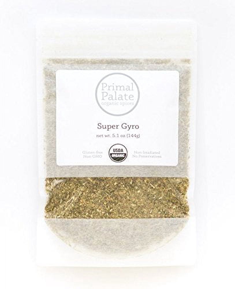 Primal Palate Organic Spices RE32Super Gyro Seasoning Certified Organic ...