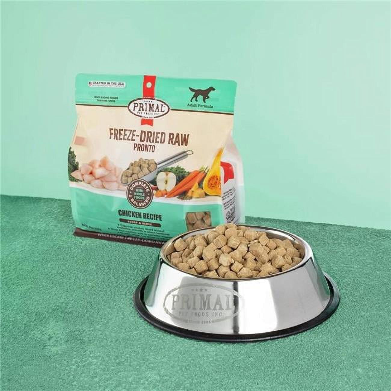 Primal Pet Food 16 oz Dog Freeze-Dried Pronto Chicken Food - Walmart.com
