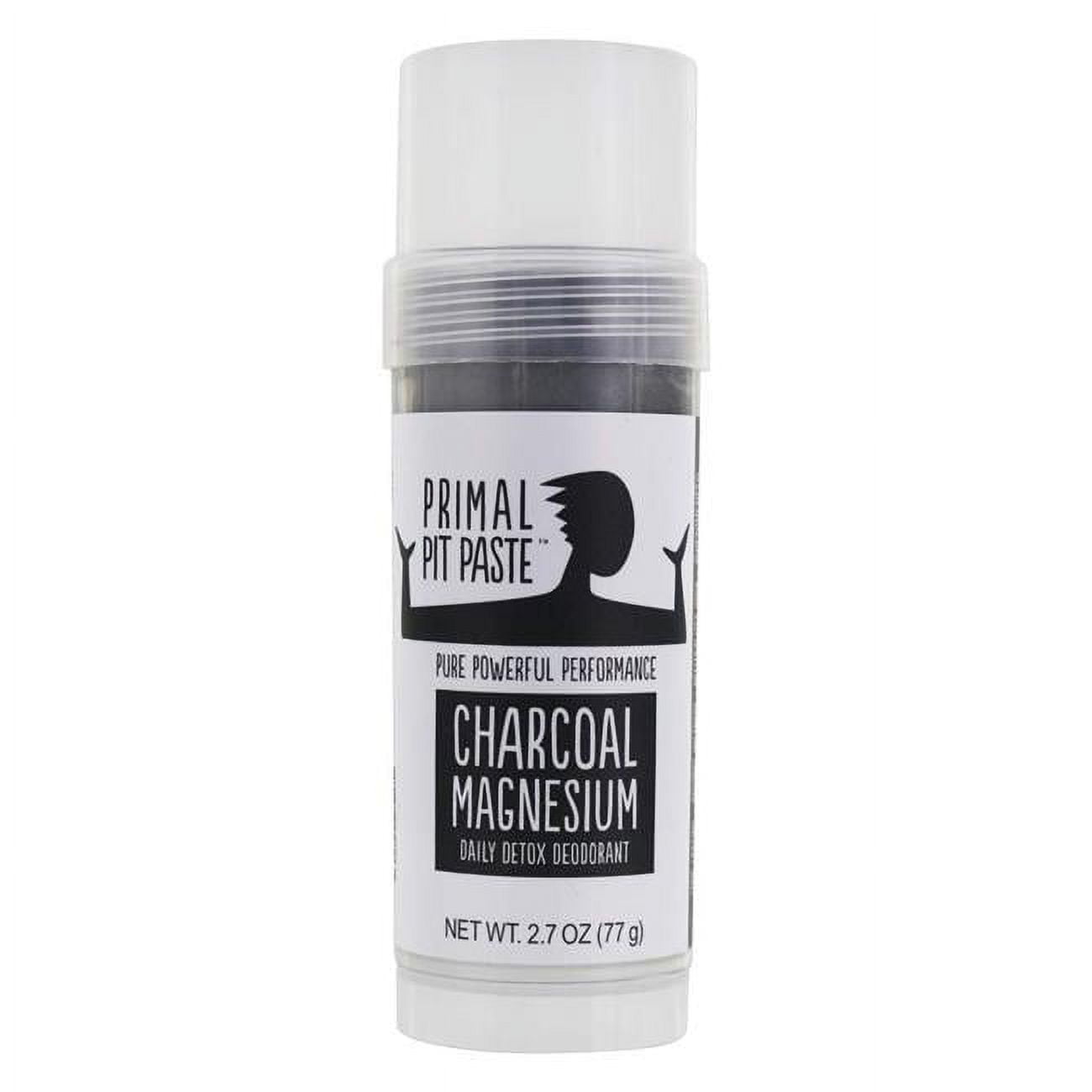 Primal Pit Paste 228853 2.7 oz Natural Deodorant Stick, Charcoal ...