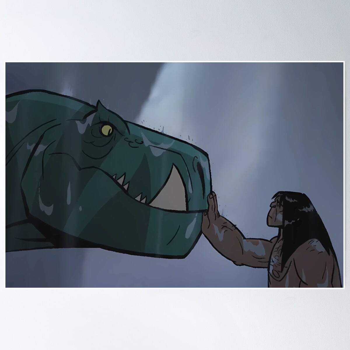 Primal Poster Wall Art, Modern Wall Decor For Living Room Bedroom, 8x12 ...