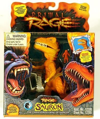 Primal Rage Sauron Action Figure By Playmates - Walmart.com