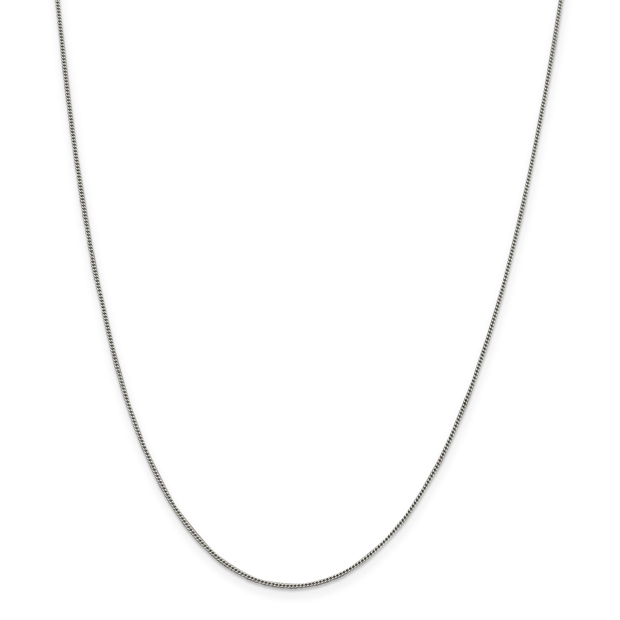 Primal Silver Sterling Silver 1.00mm Open Curb Chain - Walmart.com