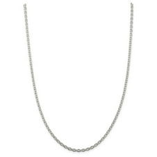Sterling Silver Chains in Various Styles and Sizes for Men and Women