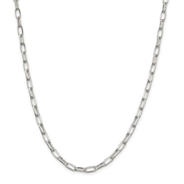 Primal Silver Sterling Silver 12.30mm Beveled Curb Chain - Walmart.com